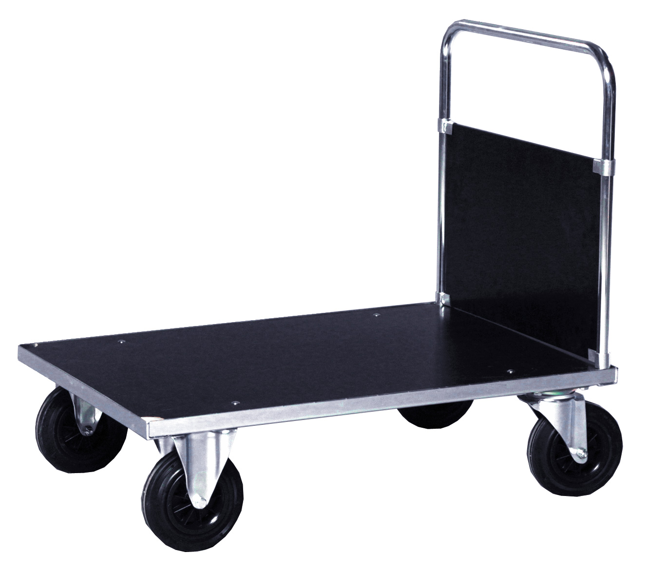 Ladvogn m. 1 gavl elforsinket stor model m. bremse | Med bremse ...