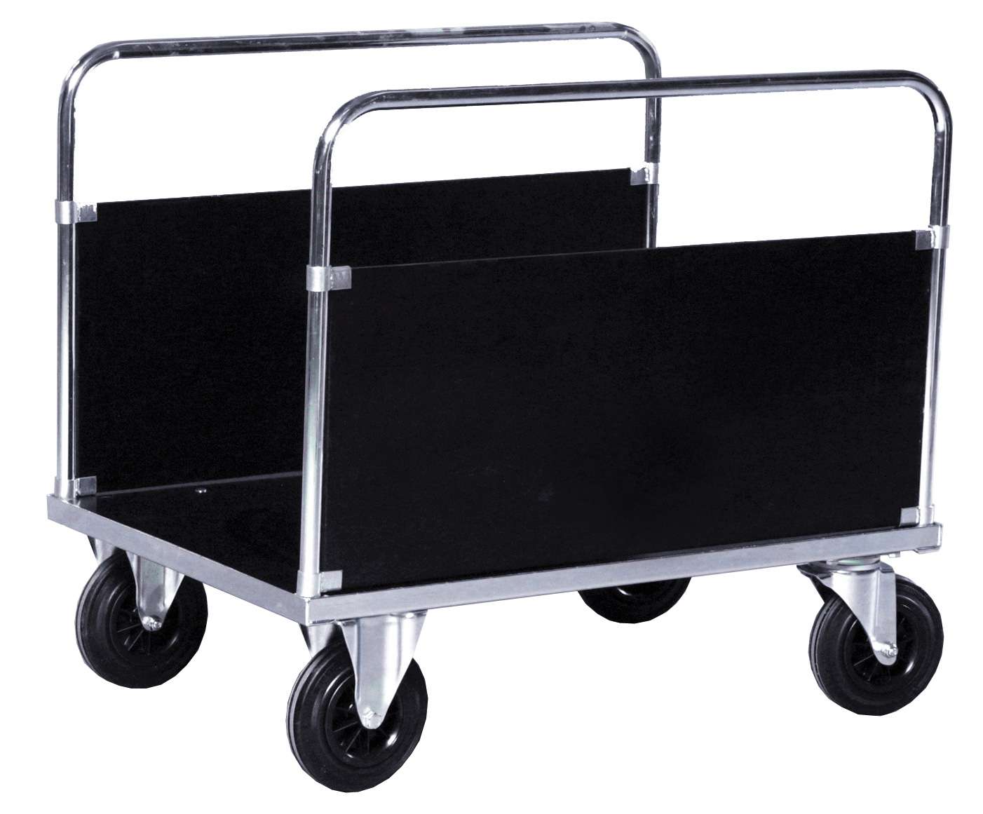 Ladvogn med 2 sider elforsinket stor model | Med bremse | Stor | KM536-3B