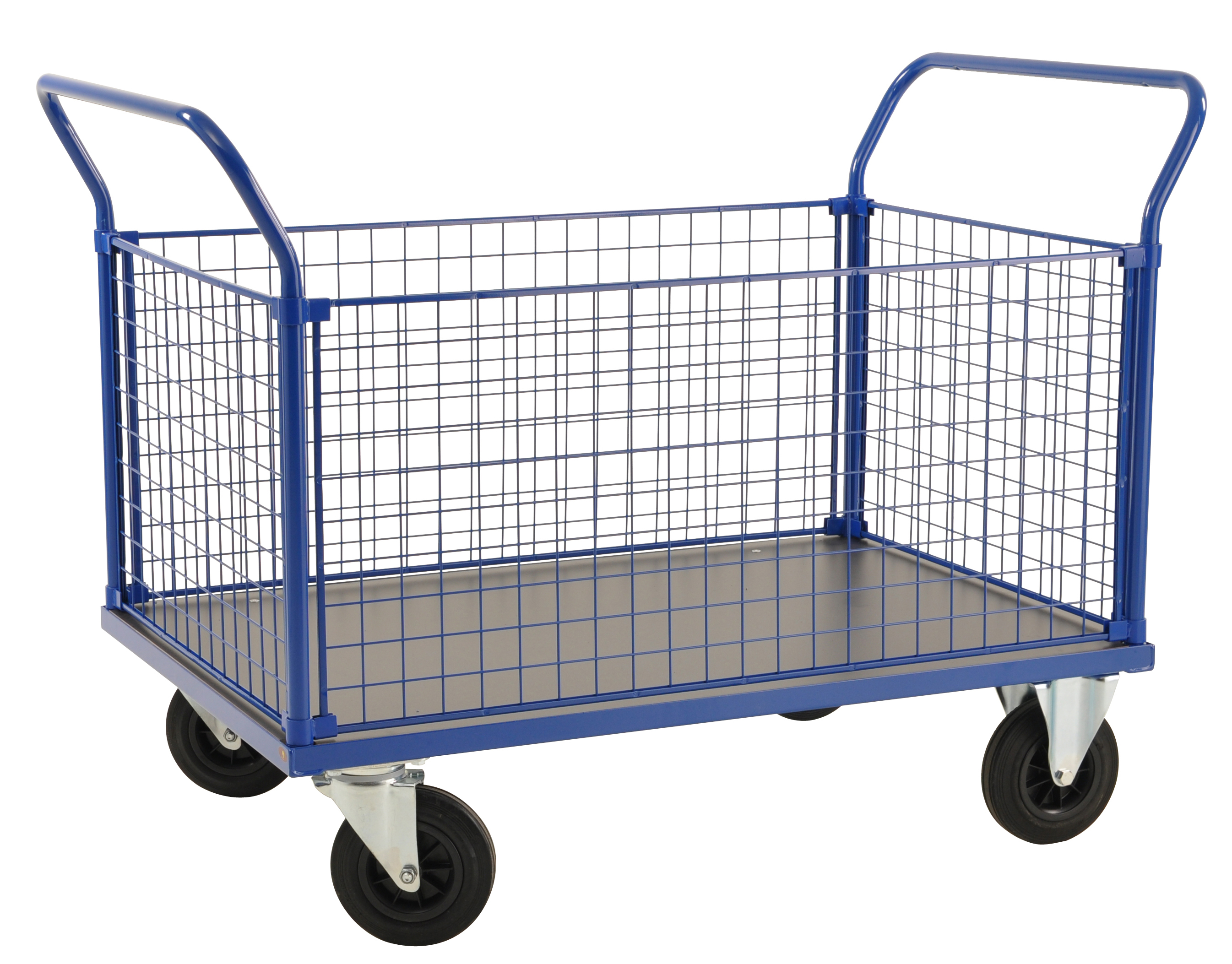 Ladvogn med 4 netsider stor model m bremse | Med bremse | 4 netsider ...